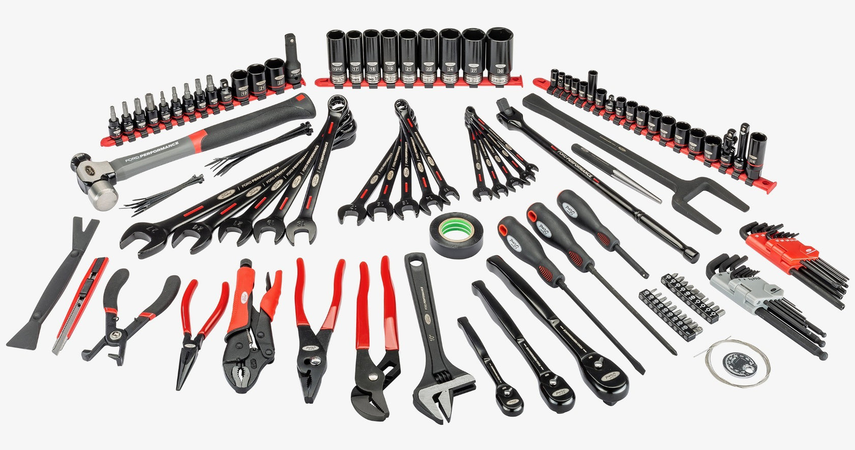 122pc Ford Performance Tri-Fold Tool Kit – motleyindustries